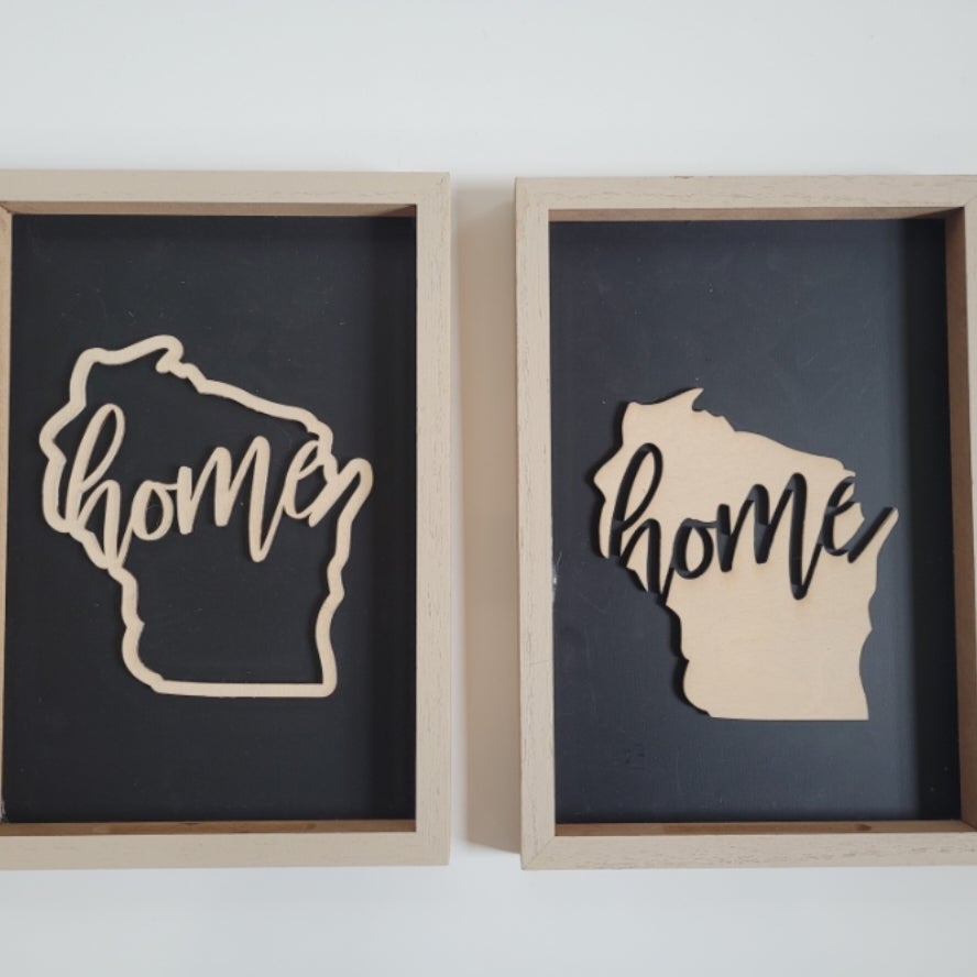 Wisconsin Home Sign